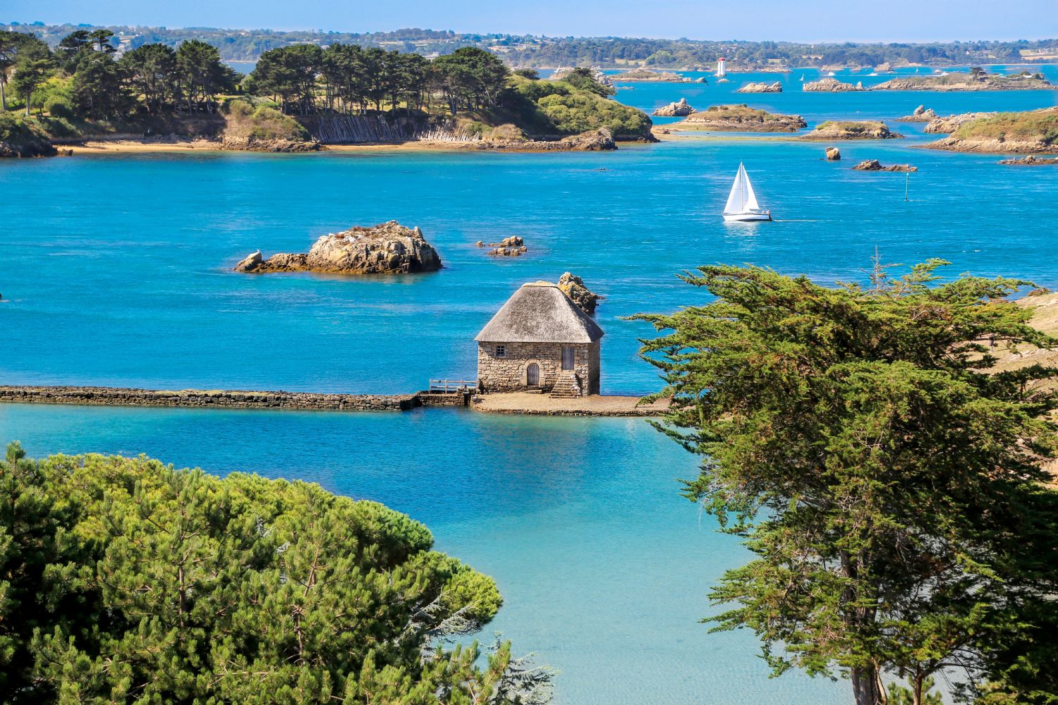 Bretagne : les Côtes d'Armor. et la Fête de la Coquille à Erquy